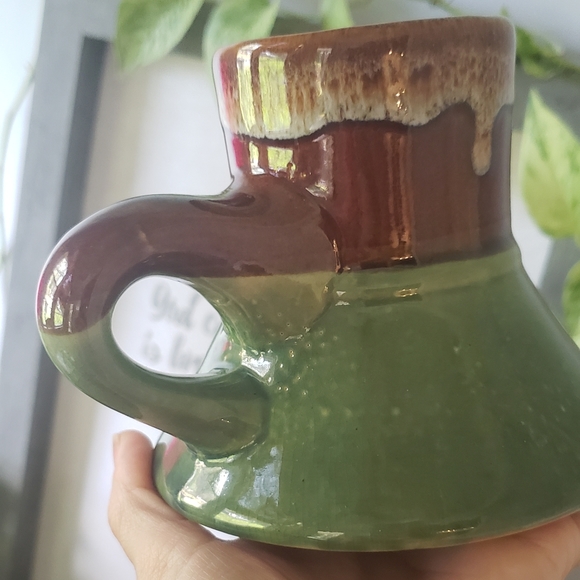 Dining | Vintage Stoneware Chemistry Style Beaker Wide Bottom Coffee ...